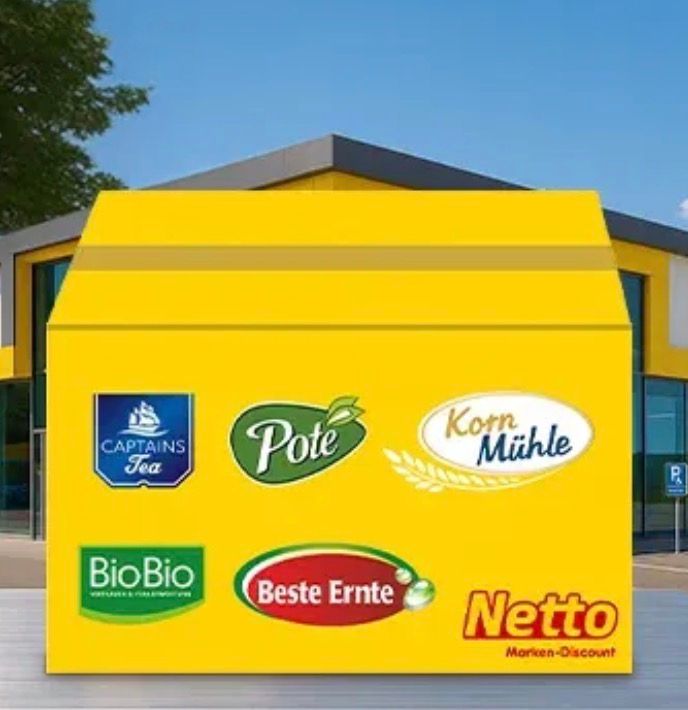 Netto Vorratsbox - ein Mix aus 20 Produkten für alle Fälle für 19,90 ...