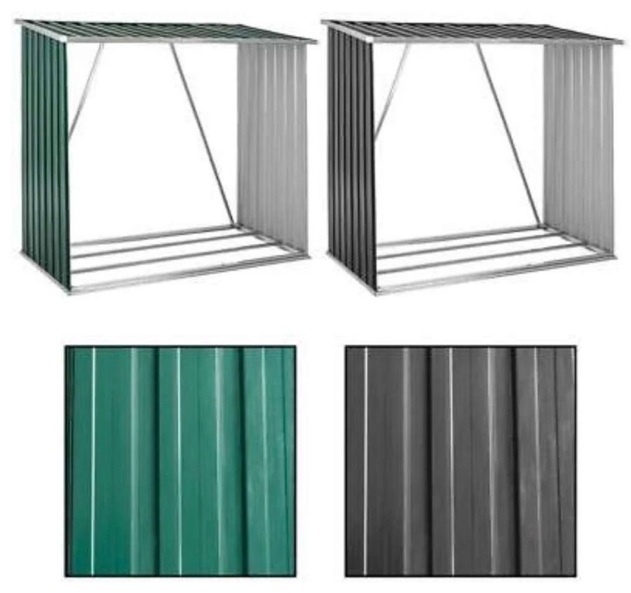 Brennholzunterstand Holz Regal Brennholz Lager Kaminholz Unterstand aus ...