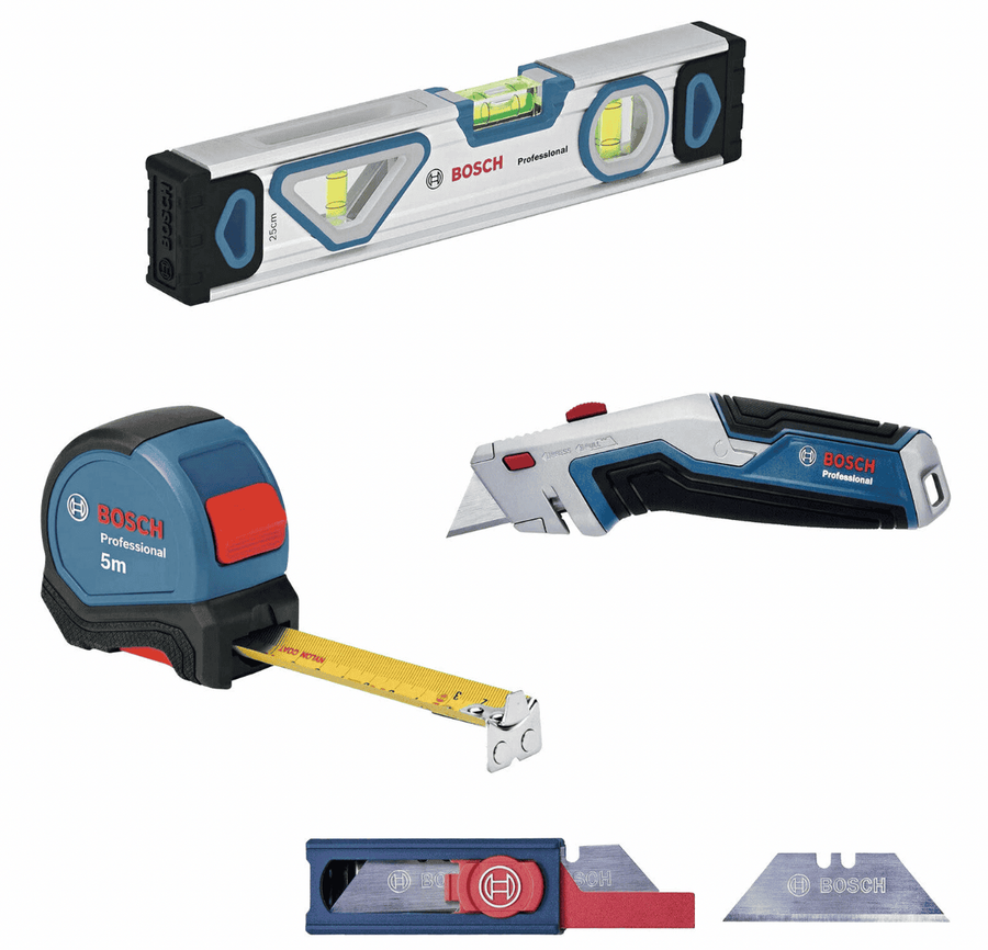 Bosch Professional Handwerkzeug-Set 13 tlg. (1600A027M3) für 39,99€ inkl. Versand (statt 48€)